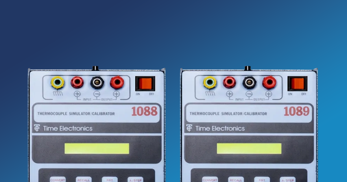 Discontinued Test Instruments | Time Electronics