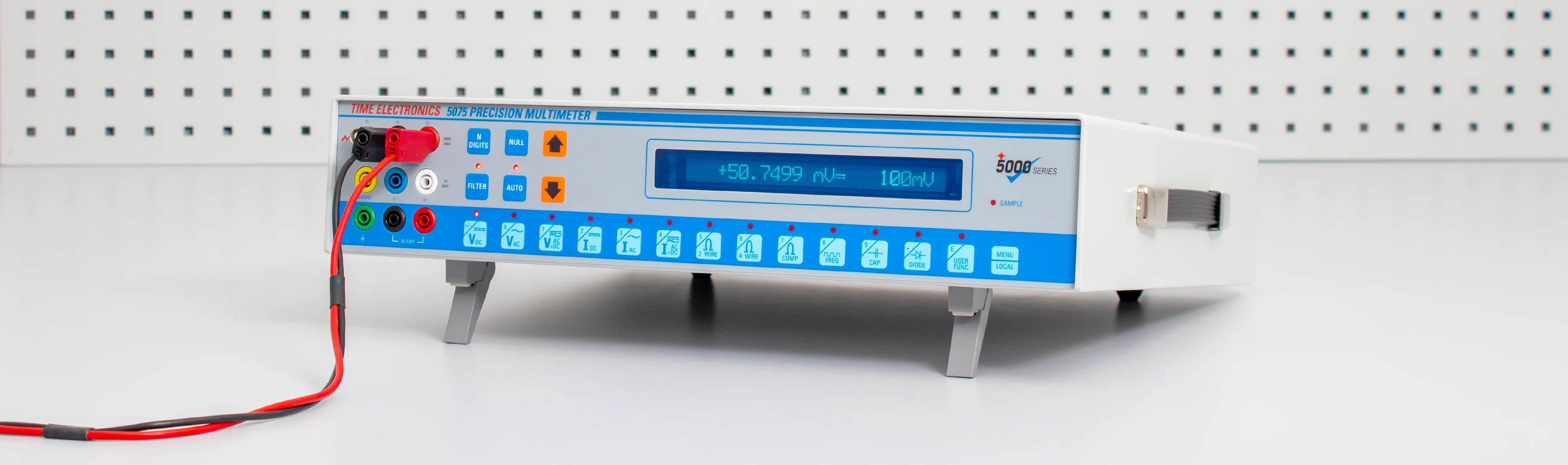 5075 7.5 Digit Multimeter, Precision DMM | Time Electronics