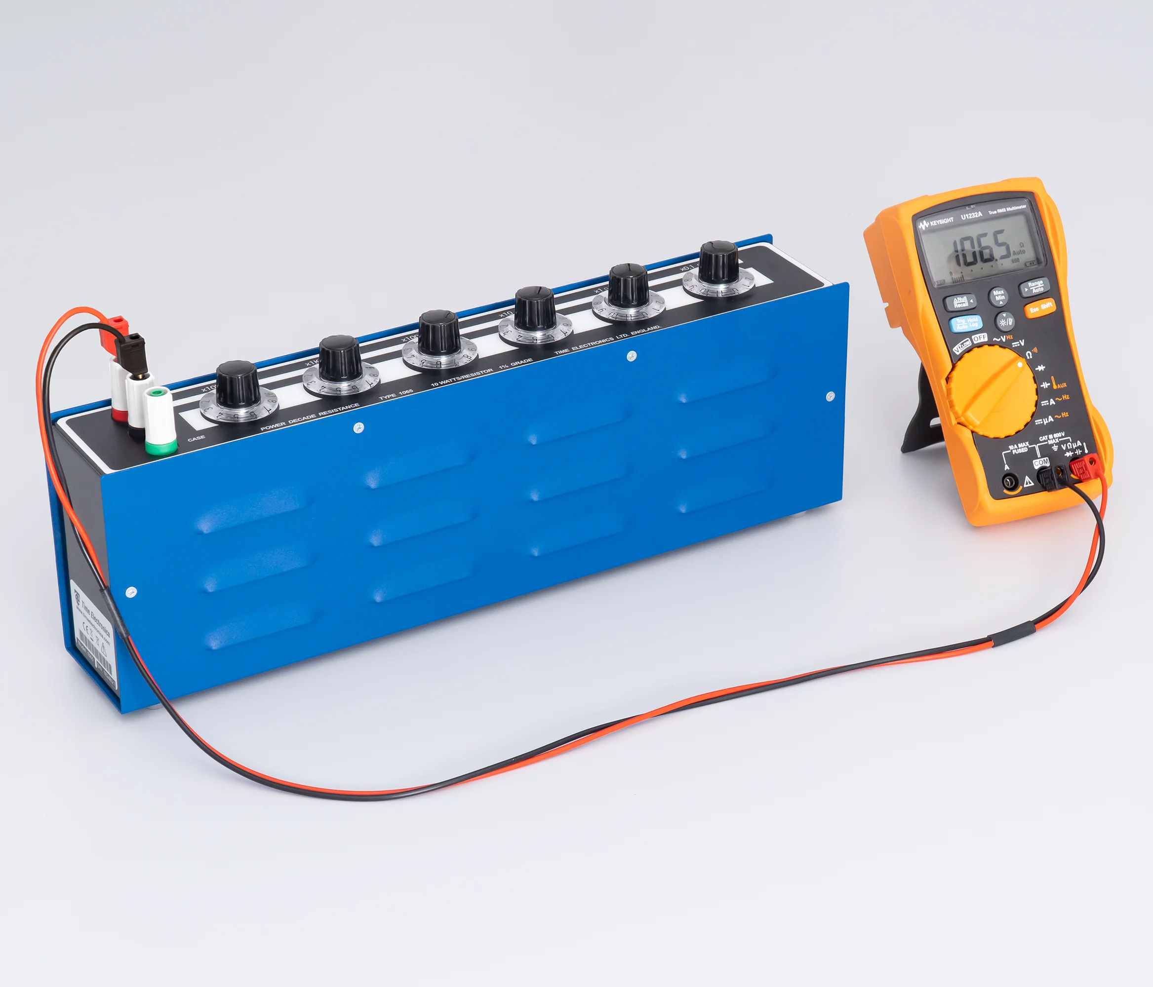 1065 Power Resistance Decade Box | Time Electronics