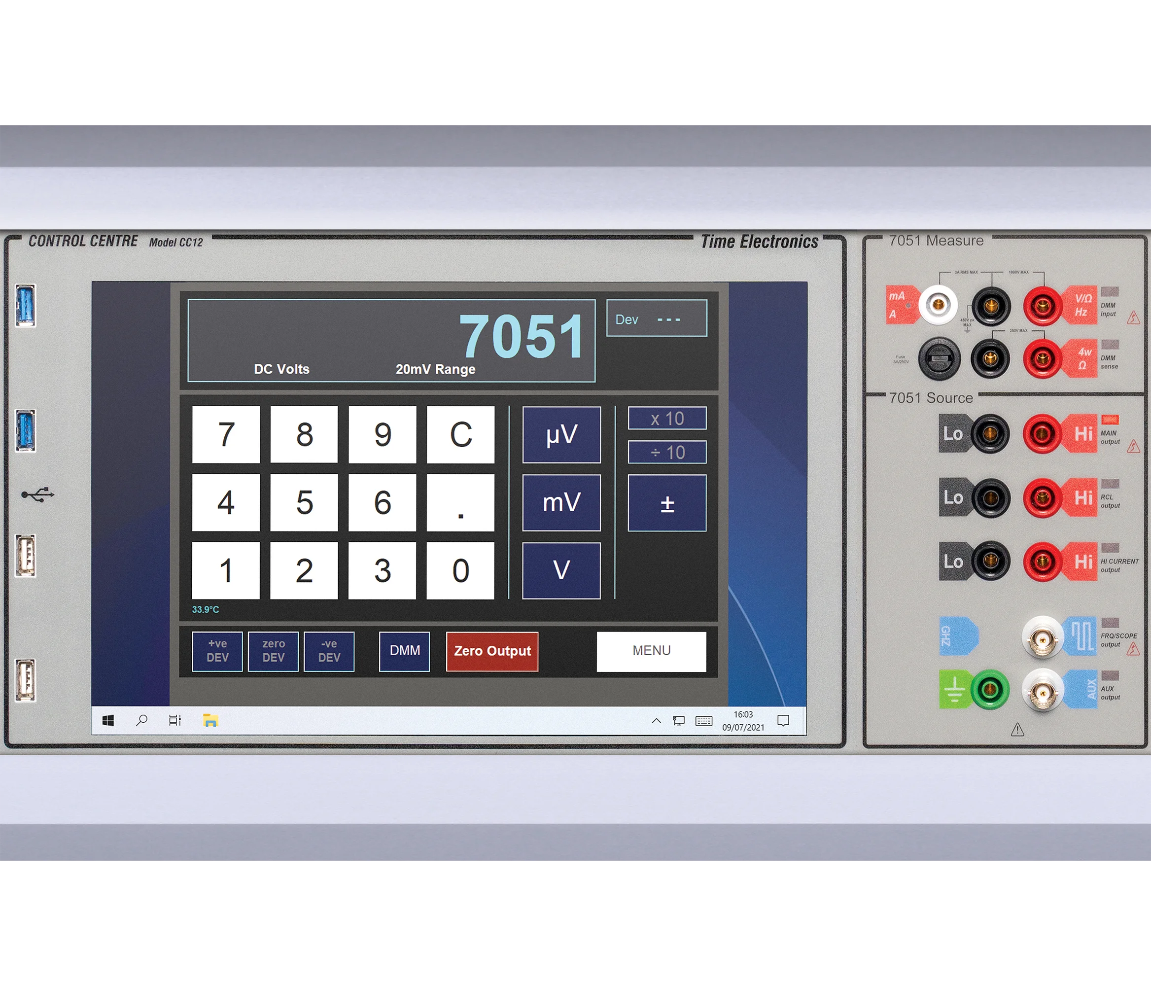 CBP-ELEC1 Banc d'étalonnage électrique | CalBench Packages