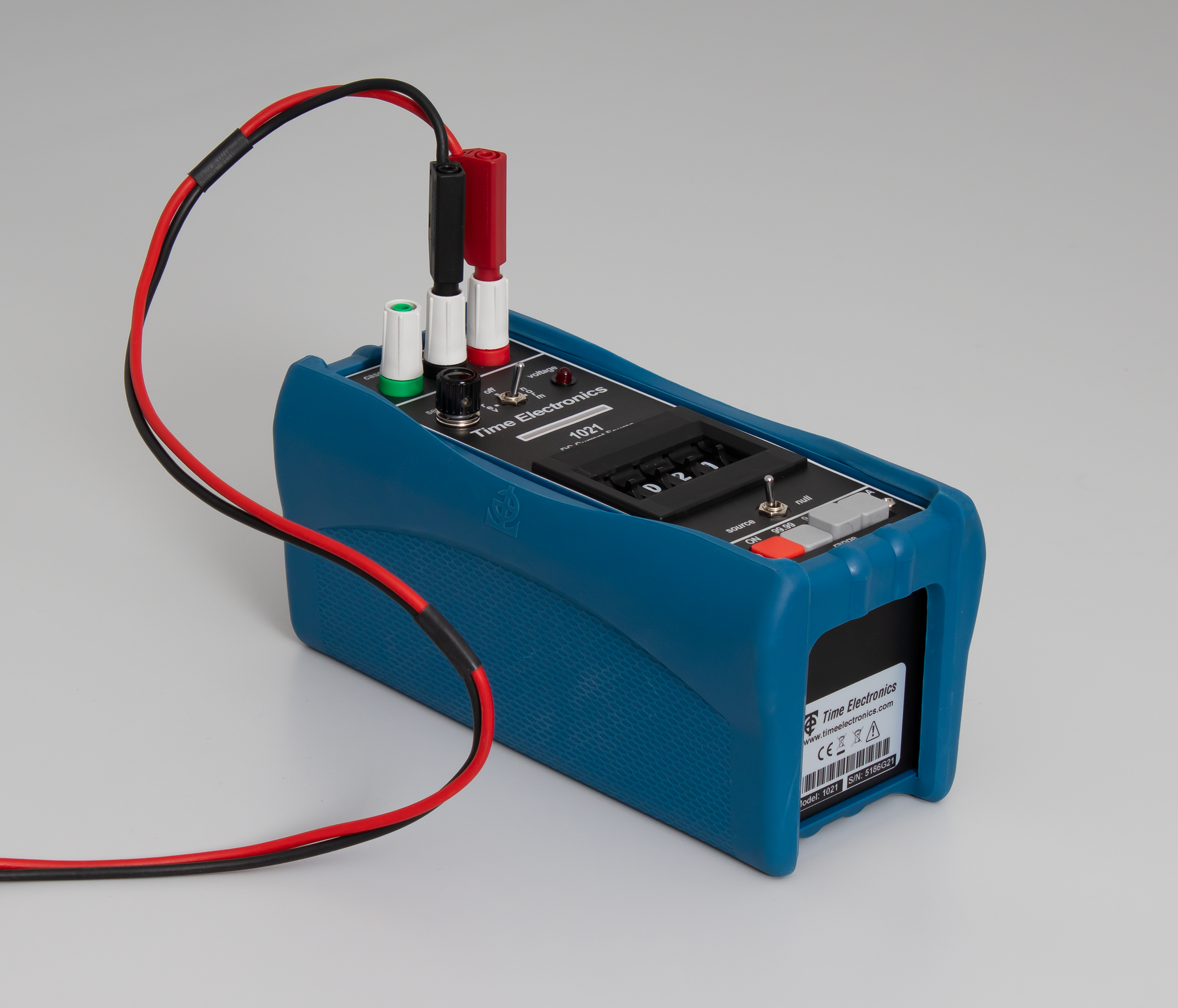 1021 Source de Courant Continu avec Indicateur zero | Time Electronics