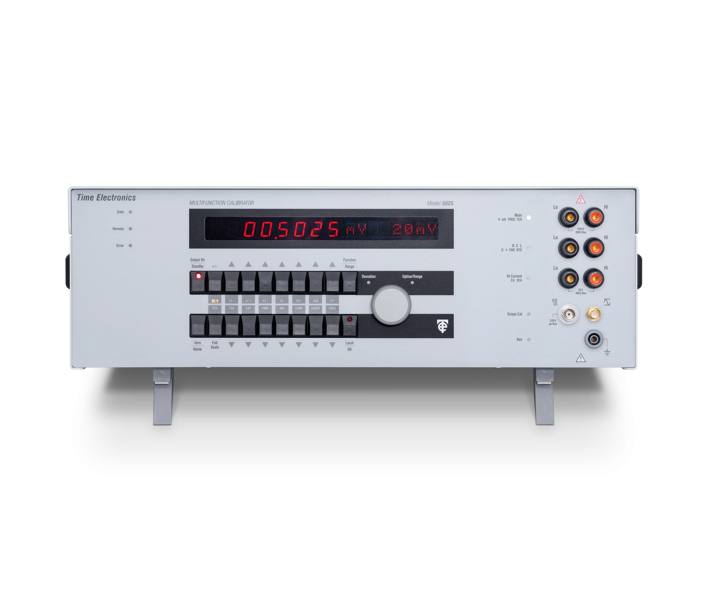 5025C Electrical Multifunction Calibrator | Time Electronics
