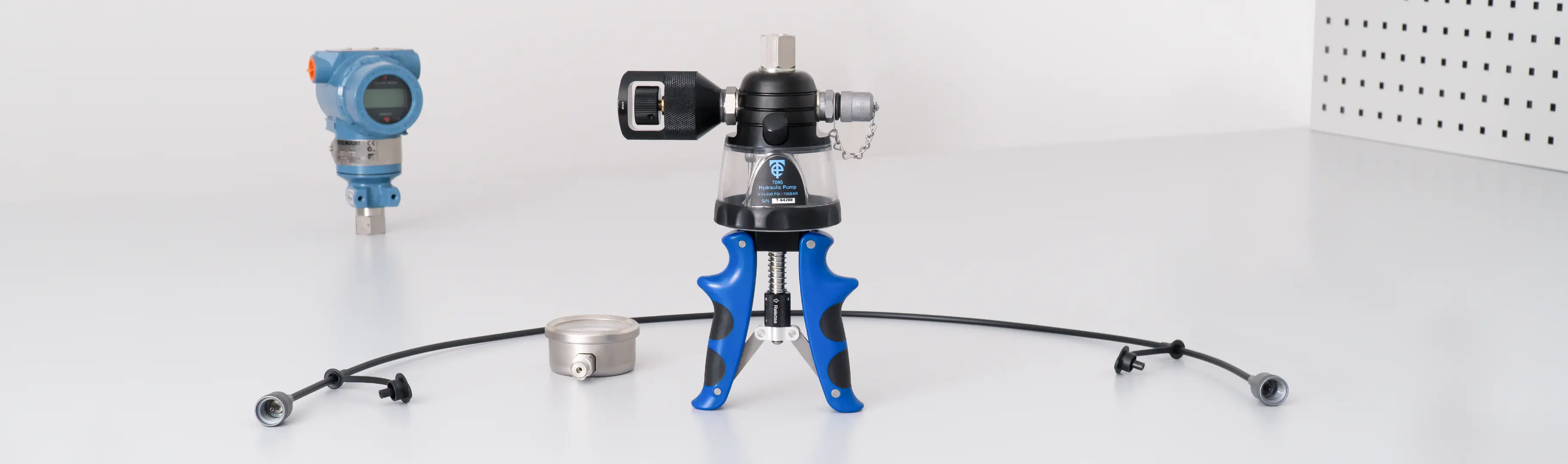 7095 Hydraulic Calibration Pump, Pressure Instruments - Time Electronics